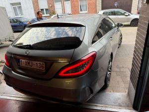 Pelēks Mercedes-Benz CLS 350 2016 Utena, ar dzinēja tilpumu 2.99 L un nobraukumu 221 tūkst. km par 13700 €, foto 4 vietnē AUTOMOTO.COM.LV
