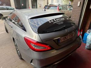 Pelēks Mercedes-Benz CLS 350 2016 Utena, ar dzinēja tilpumu 2.99 L un nobraukumu 221 tūkst. km par 13700 €, foto 5 vietnē AUTOMOTO.COM.LV