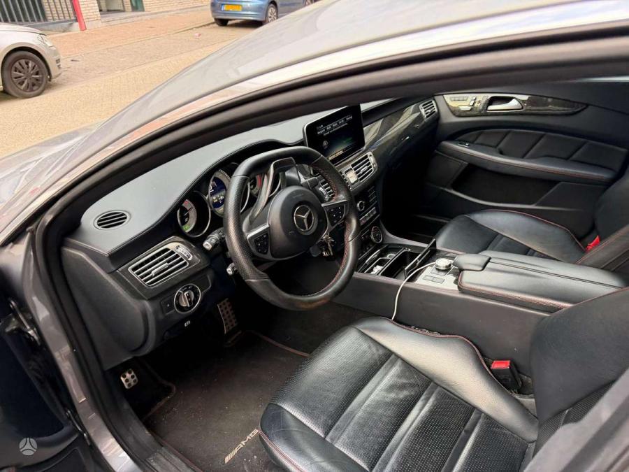 Pelēks Mercedes-Benz CLS 350 2016 Utena, ar dzinēja tilpumu 2.99 L un nobraukumu 221 tūkst. km par 13700 €, foto 8 vietnē AUTOMOTO.COM.LV
