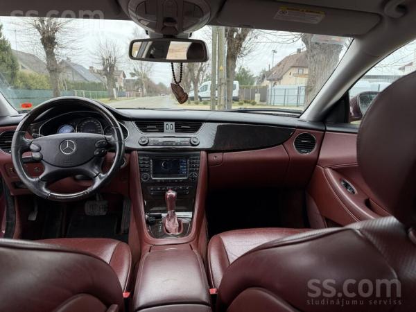 Sarkans Mercedes-Benz CLS 350 2005 Rīga, ar dzinēja tilpumu 3.50 L un nobraukumu 250 tūkst. km par 5222 €, foto 10 vietnē AUTOMOTO.COM.LV
