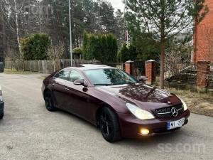 Red Mercedes-Benz CLS 350 2005 in Riga, with an engine capacity of 3.50 L and mileage of 245 thousand km for 2250 €, photo  on AUTOMOTO.COM.LV