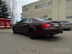 Sarkans Mercedes-Benz CLS 350 2005 Rīga, ar dzinēja tilpumu 3.50 L un nobraukumu 245 tūkst. km par 2250 €, foto 7 vietnē AUTOMOTO.COM.LV
