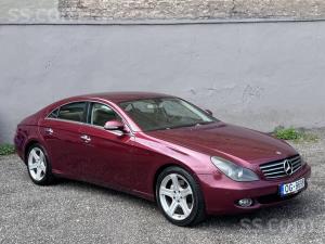 Red Mercedes-Benz CLS 350 2005 in Riga, with an engine capacity of 3.50 L and mileage of 295 thousand km for 3900 €, photo  on AUTOMOTO.COM.LV