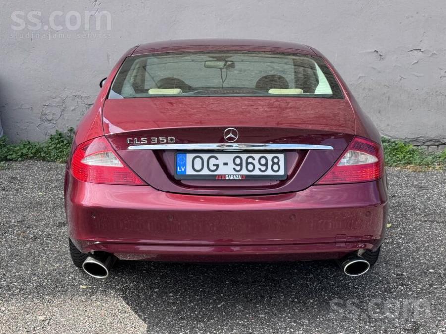 Красный Мерседес ЦЛС 350 2005 в Рига, объемом двигателя 3.50 л и пробегом 295 тыс. км за 3900 €, фото 5 на AUTOMOTO.COM.LV
