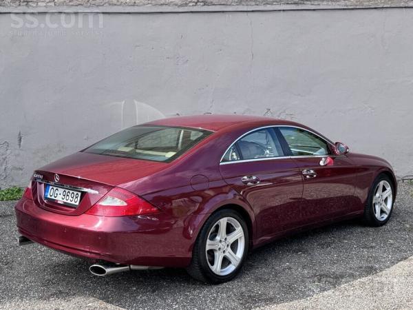 Sarkans Mercedes-Benz CLS 350 2005 Rīga, ar dzinēja tilpumu 3.50 L un nobraukumu 295 tūkst. km par 3900 €, foto 5 vietnē AUTOMOTO.COM.LV