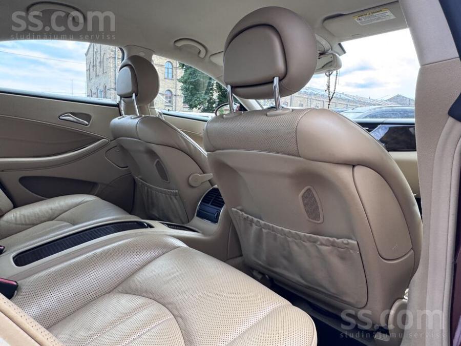 Красный Мерседес ЦЛС 350 2005 в Рига, объемом двигателя 3.50 л и пробегом 295 тыс. км за 3900 €, фото 16 на AUTOMOTO.COM.LV