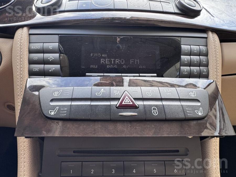Красный Мерседес ЦЛС 350 2005 в Рига, объемом двигателя 3.50 л и пробегом 295 тыс. км за 3900 €, фото 17 на AUTOMOTO.COM.LV