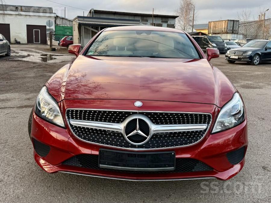 Sarkans Mercedes-Benz CLS 350 2015 Rīga, ar dzinēja tilpumu 3.00 L un nobraukumu 0 tūkst. km par 16850 €, foto 3 vietnē AUTOMOTO.COM.LV