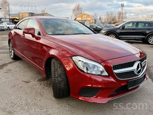 Красный Мерседес ЦЛС 350 2015 в Рига, объемом двигателя 3.00 л и пробегом 0 тыс. км за 16850 €, фото 3 на AUTOMOTO.COM.LV