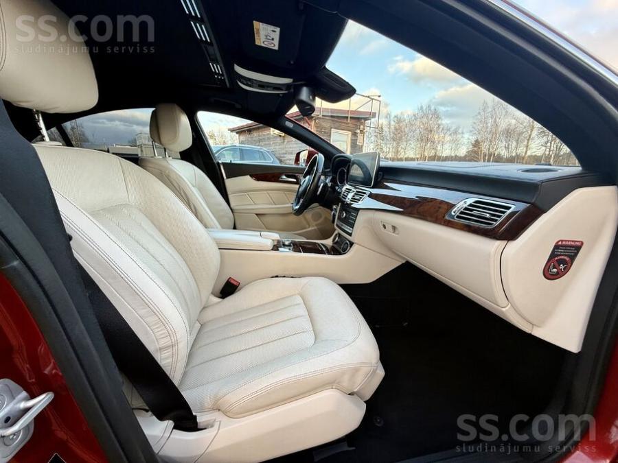 Sarkans Mercedes-Benz CLS 350 2015 Rīga, ar dzinēja tilpumu 3.00 L un nobraukumu 0 tūkst. km par 16850 €, foto 21 vietnē AUTOMOTO.COM.LV