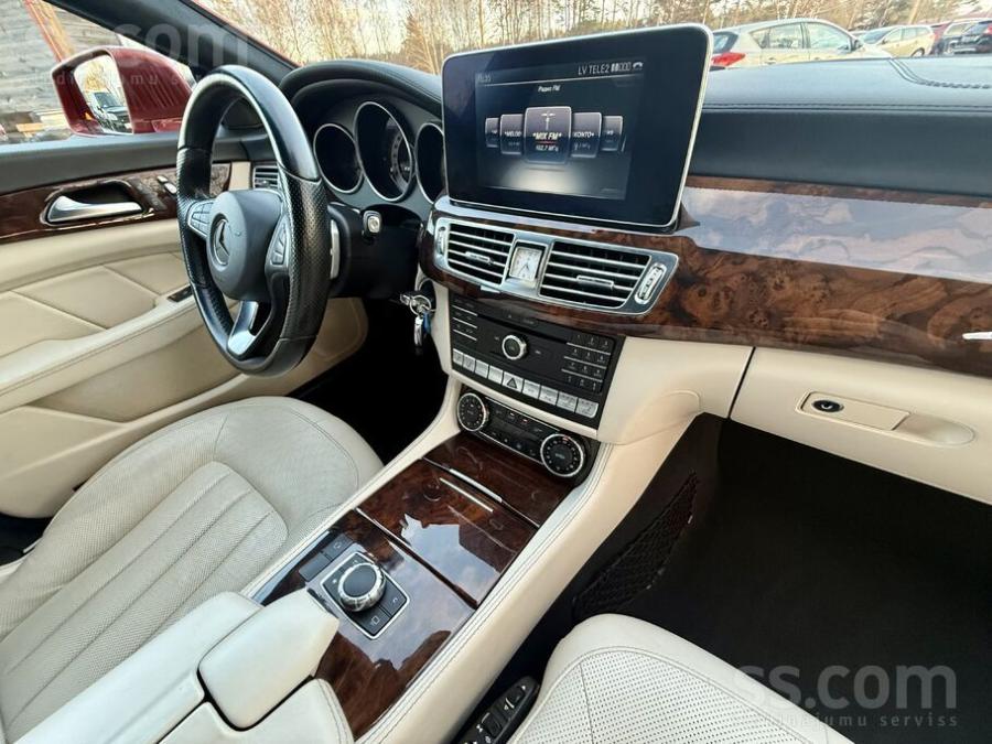 Sarkans Mercedes-Benz CLS 350 2015 Rīga, ar dzinēja tilpumu 3.00 L un nobraukumu 0 tūkst. km par 16850 €, foto 23 vietnē AUTOMOTO.COM.LV