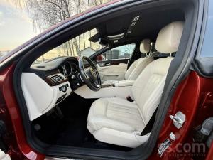 Red Mercedes-Benz CLS 350 2015 in Riga, with an engine capacity of 3.00 L and mileage of 0 thousand km for 16850 €, photo 11 on AUTOMOTO.COM.LV