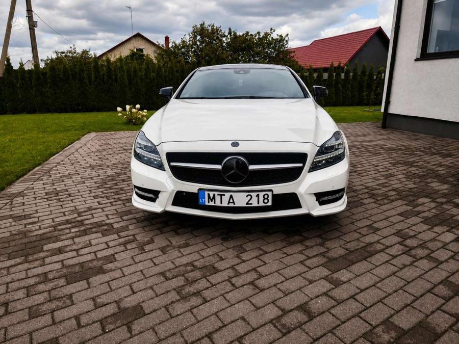 Balts Mercedes-Benz CLS 350 2011 Mažeikiai, ar dzinēja tilpumu 2.99 L un nobraukumu 290 tūkst. km par 12900 €, foto 6 vietnē AUTOMOTO.COM.LV