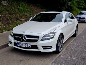 Balts Mercedes-Benz CLS 350 2012 Viļņa, ar dzinēja tilpumu 3.00 L un nobraukumu 254 tūkst. km par 12300 €, foto  vietnē AUTOMOTO.COM.LV
