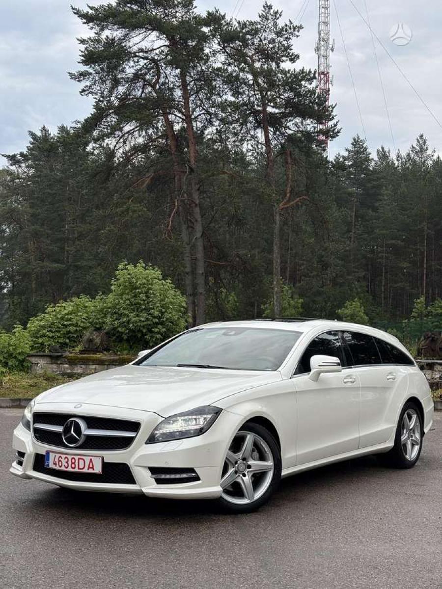 Белый Мерседес ЦЛС 350 2013 в Друскининкай, объемом двигателя 2.99 л и пробегом 285 тыс. км за 11999 €, фото 1 на AUTOMOTO.COM.LV