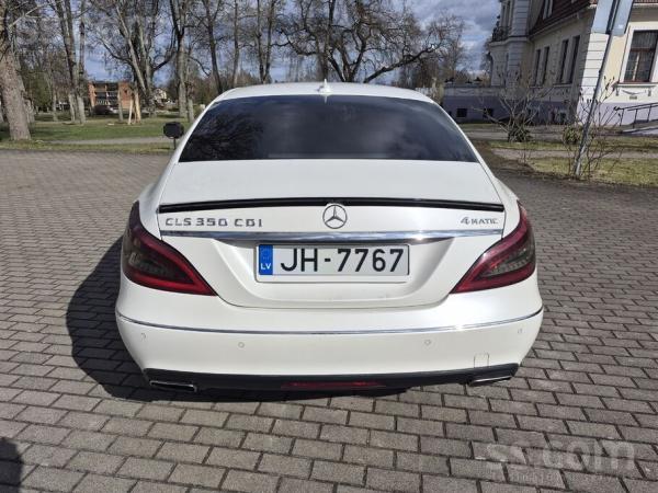 Balts Mercedes-Benz CLS 350 2012 Daugavpils, ar dzinēja tilpumu 3.00 L un nobraukumu 274 tūkst. km par 14399 €, foto 10 vietnē AUTOMOTO.COM.LV