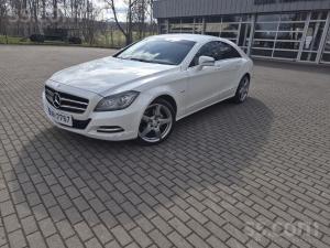 Balts Mercedes-Benz CLS 350 2012 Daugavpils, ar dzinēja tilpumu 3.00 L un nobraukumu 274 tūkst. km par 14399 €, foto  vietnē AUTOMOTO.COM.LV