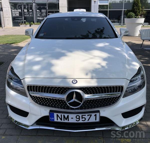 Balts Mercedes-Benz CLS 350 2013 Rīga, ar dzinēja tilpumu 3.00 L un nobraukumu 212 tūkst. km par 17000 €, foto 1 vietnē AUTOMOTO.COM.LV