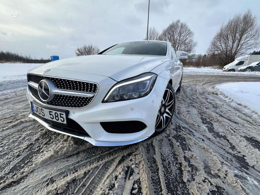 Balts Mercedes-Benz CLS 350 2015 Panevēža, ar dzinēja tilpumu 3.00 L un nobraukumu 143 tūkst. km par 22000 €, foto 3 vietnē AUTOMOTO.COM.LV