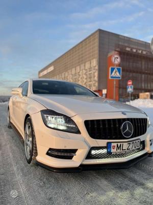 Balts Mercedes-Benz CLS 350 2013 Klaipėda, ar dzinēja tilpumu 3.00 L un nobraukumu 380 tūkst. km par 13000 €, foto 2 vietnē AUTOMOTO.COM.LV