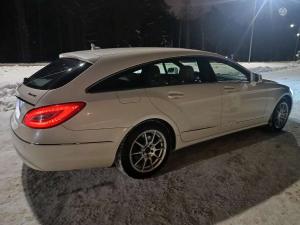 Balts Mercedes-Benz CLS 350 2013 Klaipėda, ar dzinēja tilpumu 2.99 L un nobraukumu 290 tūkst. km par 14750 €, foto 3 vietnē AUTOMOTO.COM.LV