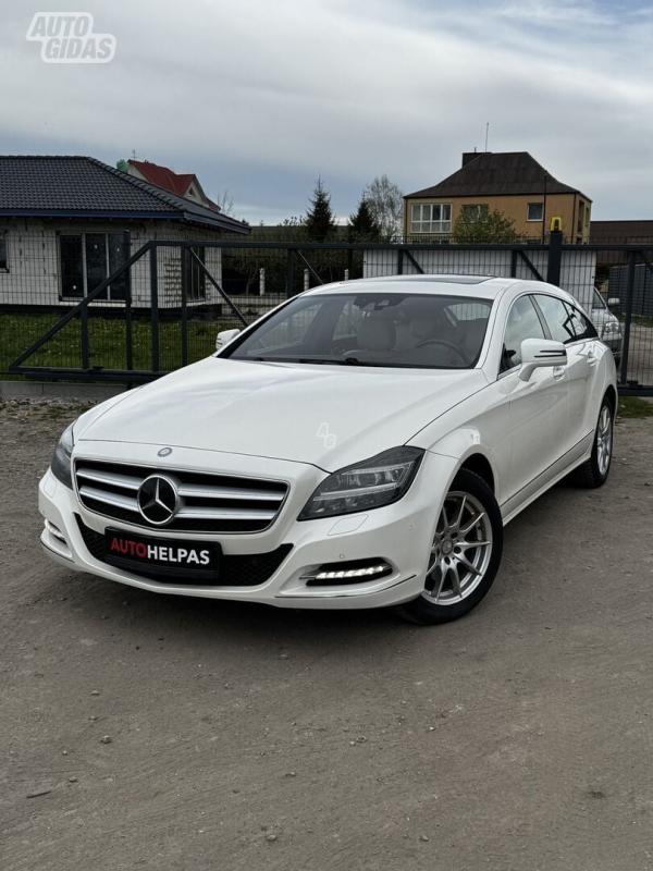 Balts Mercedes-Benz CLS 350 2013 Klaipėda, ar dzinēja tilpumu 3.00 L un nobraukumu 302 tūkst. km par 13499 €, foto 1 vietnē AUTOMOTO.COM.LV