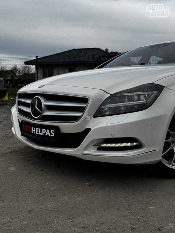 Balts Mercedes-Benz CLS 350 2013 Klaipėda, ar dzinēja tilpumu 3.00 L un nobraukumu 302 tūkst. km par 13499 €, foto 3 vietnē AUTOMOTO.COM.LV