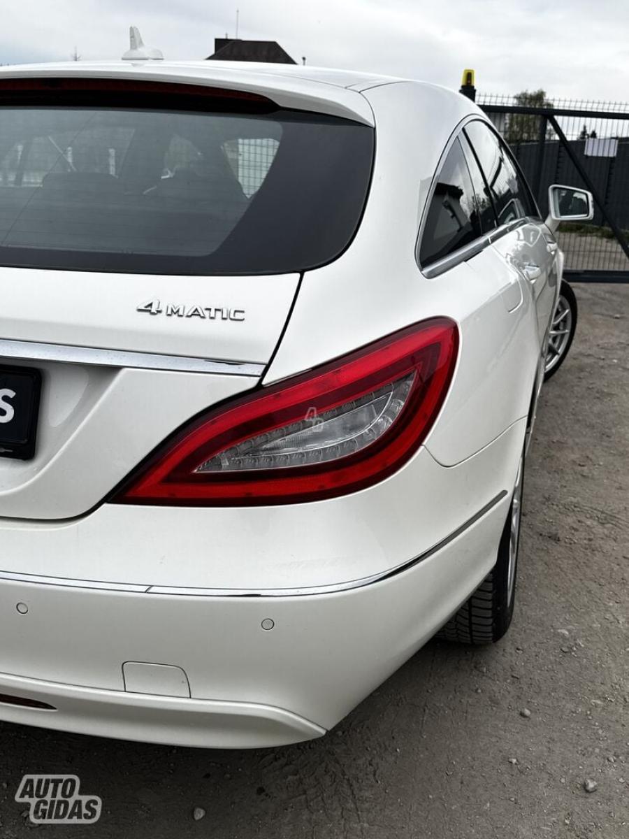 Balts Mercedes-Benz CLS 350 2013 Klaipėda, ar dzinēja tilpumu 3.00 L un nobraukumu 302 tūkst. km par 13499 €, foto 7 vietnē AUTOMOTO.COM.LV