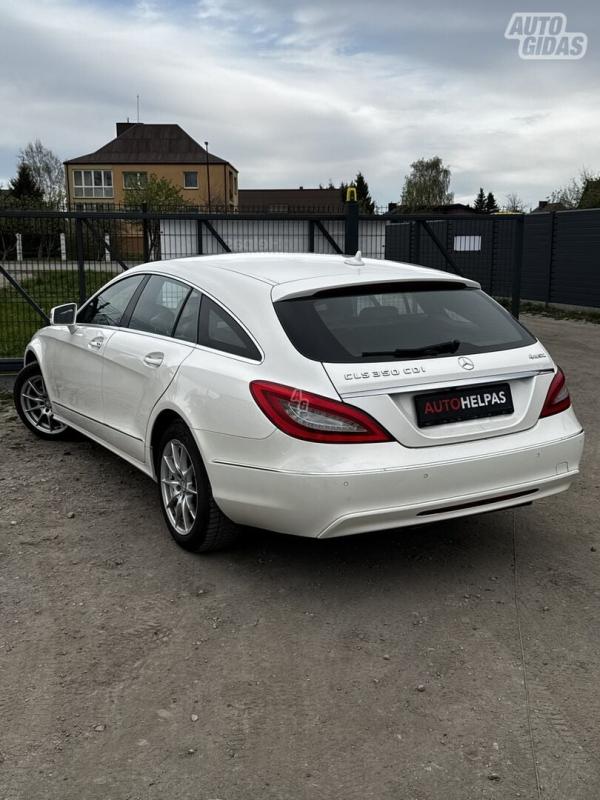 Balts Mercedes-Benz CLS 350 2013 Klaipėda, ar dzinēja tilpumu 3.00 L un nobraukumu 302 tūkst. km par 13499 €, foto 7 vietnē AUTOMOTO.COM.LV