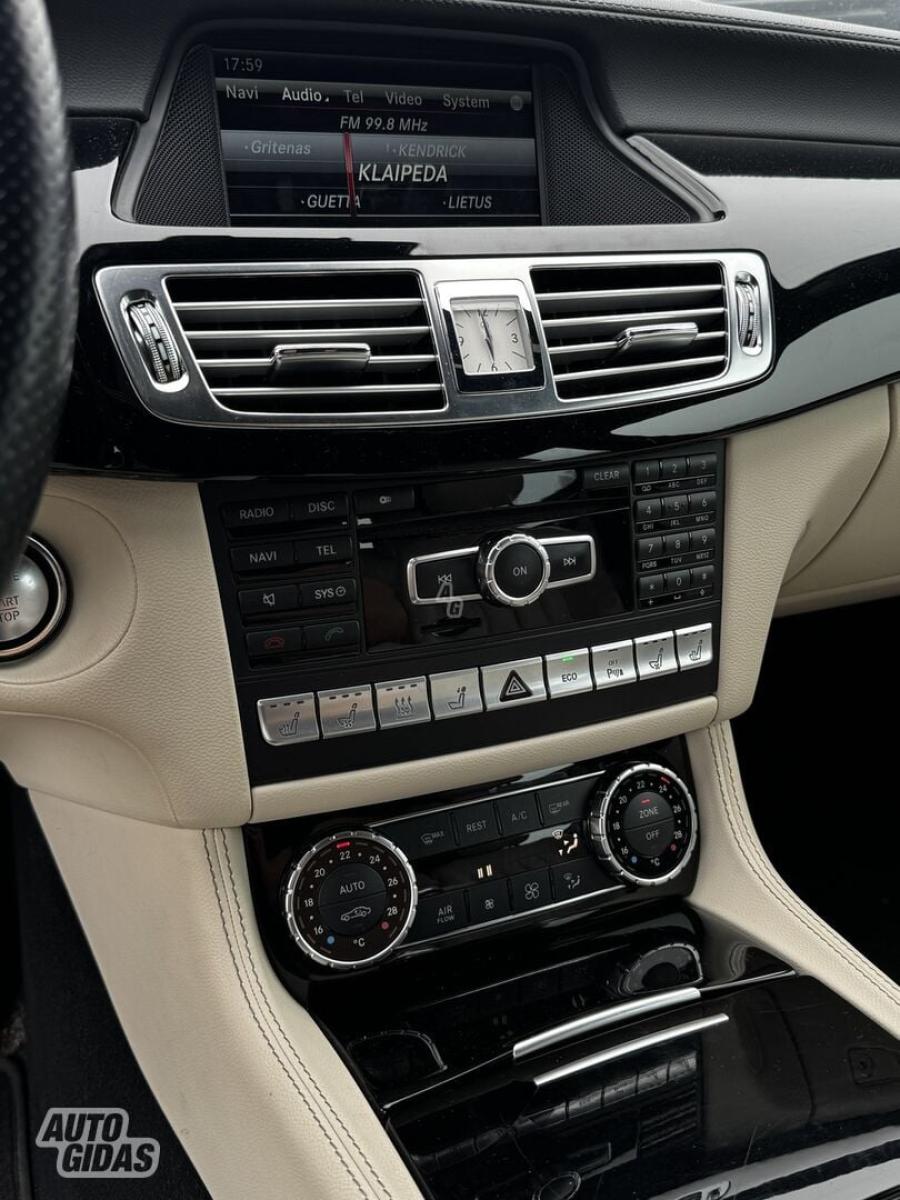 Balts Mercedes-Benz CLS 350 2013 Klaipėda, ar dzinēja tilpumu 3.00 L un nobraukumu 302 tūkst. km par 13499 €, foto 17 vietnē AUTOMOTO.COM.LV