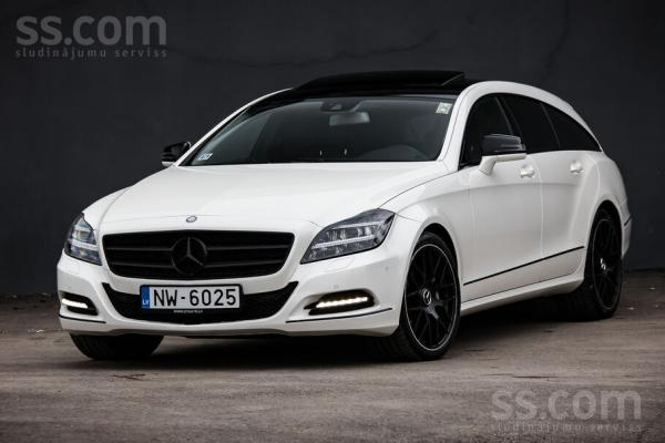 Balts Mercedes-Benz CLS 350 2013 Jelgava, ar dzinēja tilpumu 3.00 L un nobraukumu 234 tūkst. km par 10500 €, foto 1 vietnē AUTOMOTO.COM.LV