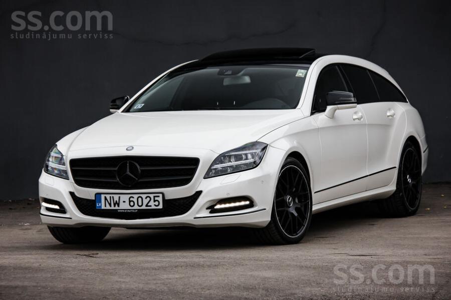 Белый Мерседес ЦЛС 350 2013 в Елгава, объемом двигателя 3.00 л и пробегом 234 тыс. км за 10500 €, фото 1 на AUTOMOTO.COM.LV