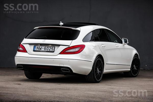 Balts Mercedes-Benz CLS 350 2013 Jelgava, ar dzinēja tilpumu 3.00 L un nobraukumu 234 tūkst. km par 10500 €, foto 6 vietnē AUTOMOTO.COM.LV