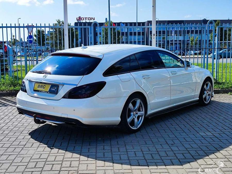 Balts Mercedes-Benz CLS 350 2013 Klaipėda, ar dzinēja tilpumu 2.99 L un nobraukumu 390 tūkst. km par 11900 €, foto 4 vietnē AUTOMOTO.COM.LV