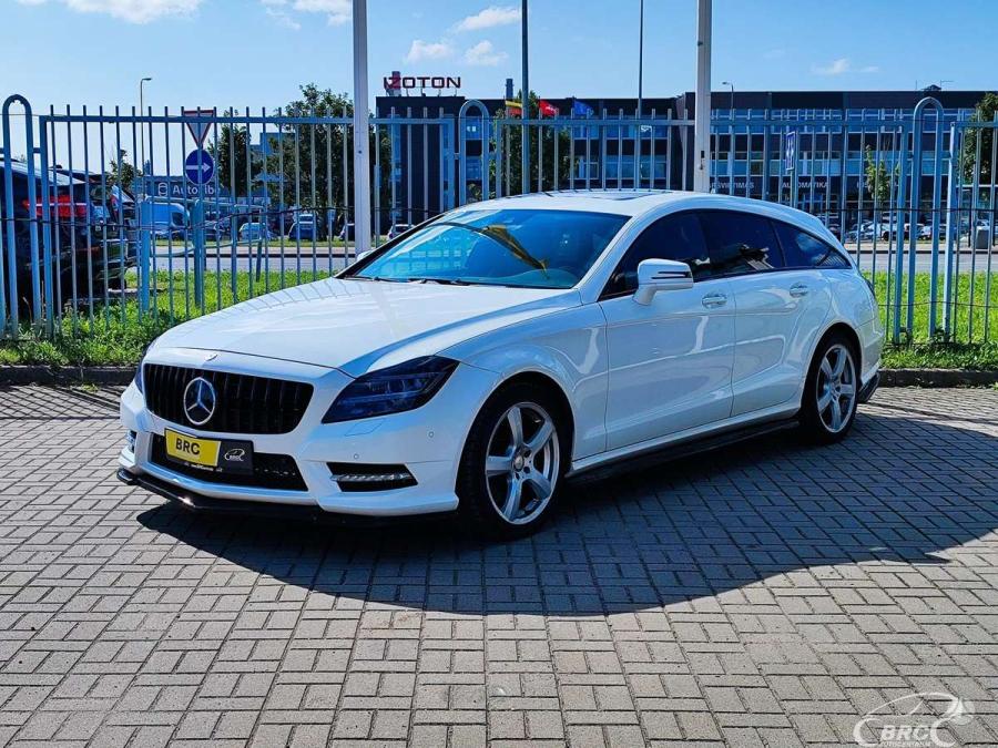White Mercedes-Benz CLS 350 2013 in Klaipeda, with an engine capacity of 2.99 L and mileage of 390 thousand km for 11500 €, photo 1 on AUTOMOTO.COM.LV