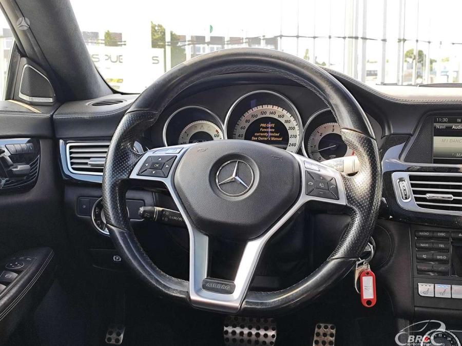 White Mercedes-Benz CLS 350 2013 in Klaipeda, with an engine capacity of 2.99 L and mileage of 390 thousand km for 11500 €, photo 25 on AUTOMOTO.COM.LV