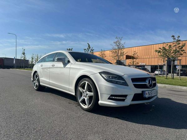Белый Мерседес ЦЛС 350 2014 в Клайпеда, объемом двигателя 3.00 л и пробегом 259 тыс. км за 9680 €, фото 1 на AUTOMOTO.COM.LV