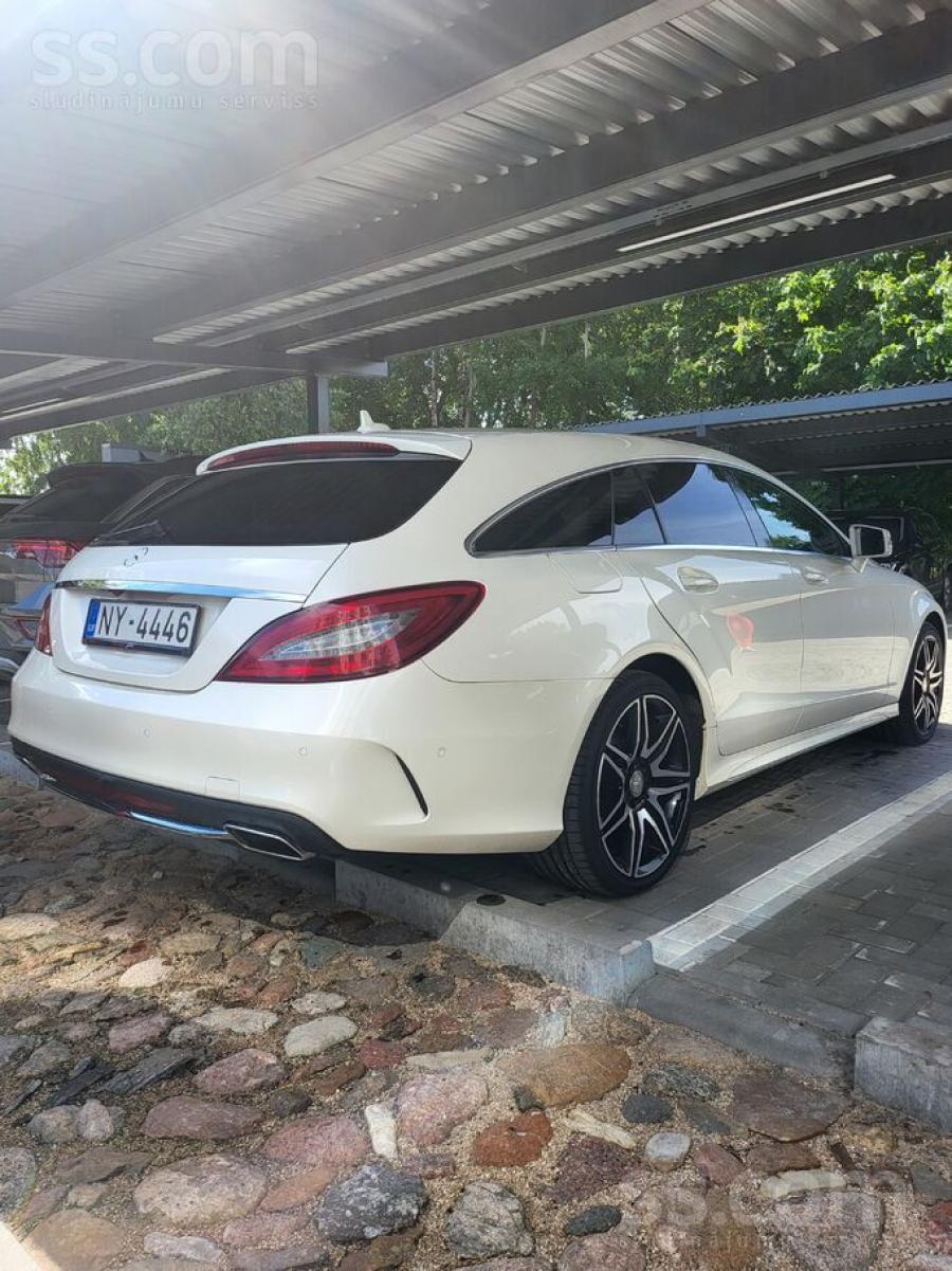 Balts Mercedes-Benz CLS 350 2015 Rīga, ar dzinēja tilpumu 3.00 L un nobraukumu 240 tūkst. km par 19900 €, foto 8 vietnē AUTOMOTO.COM.LV