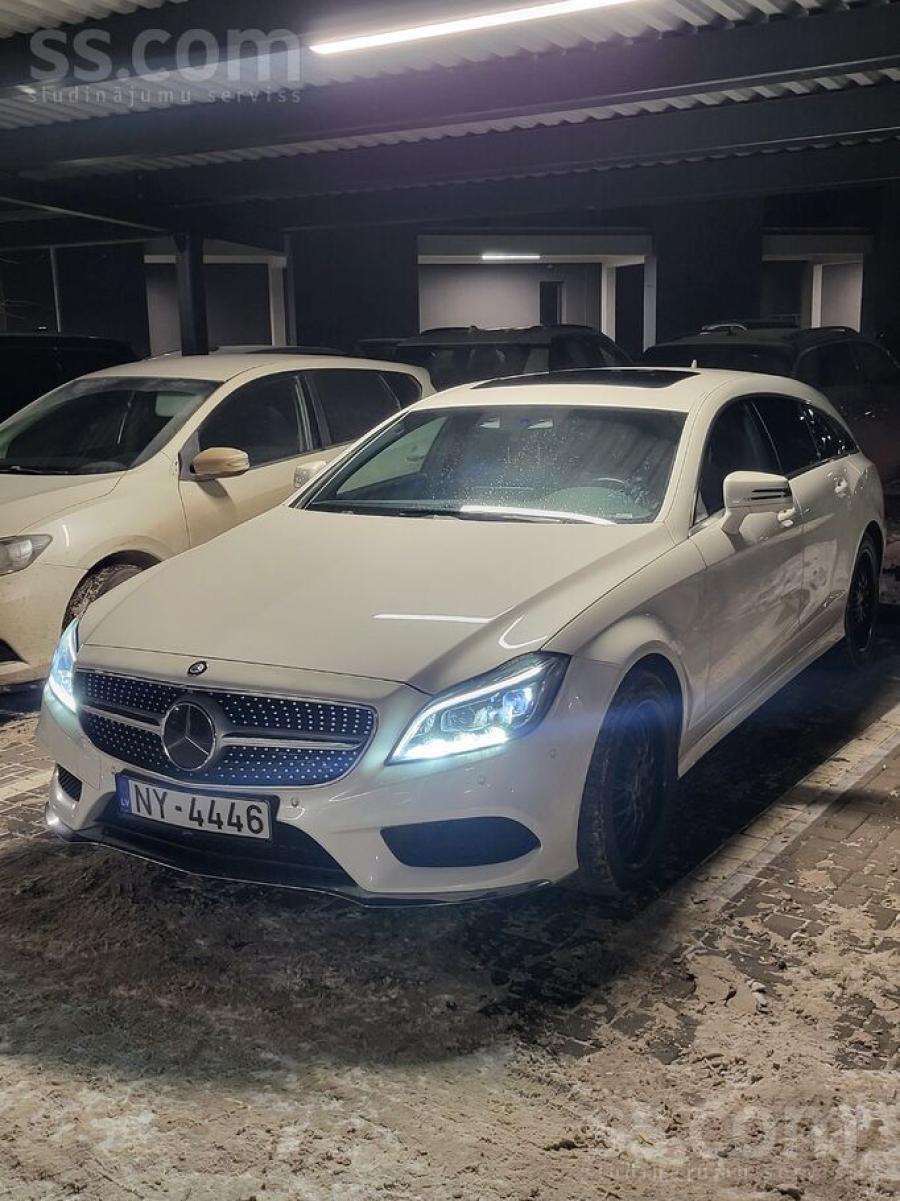 Balts Mercedes-Benz CLS 350 2015 Rīga, ar dzinēja tilpumu 3.00 L un nobraukumu 240 tūkst. km par 19900 €, foto 24 vietnē AUTOMOTO.COM.LV