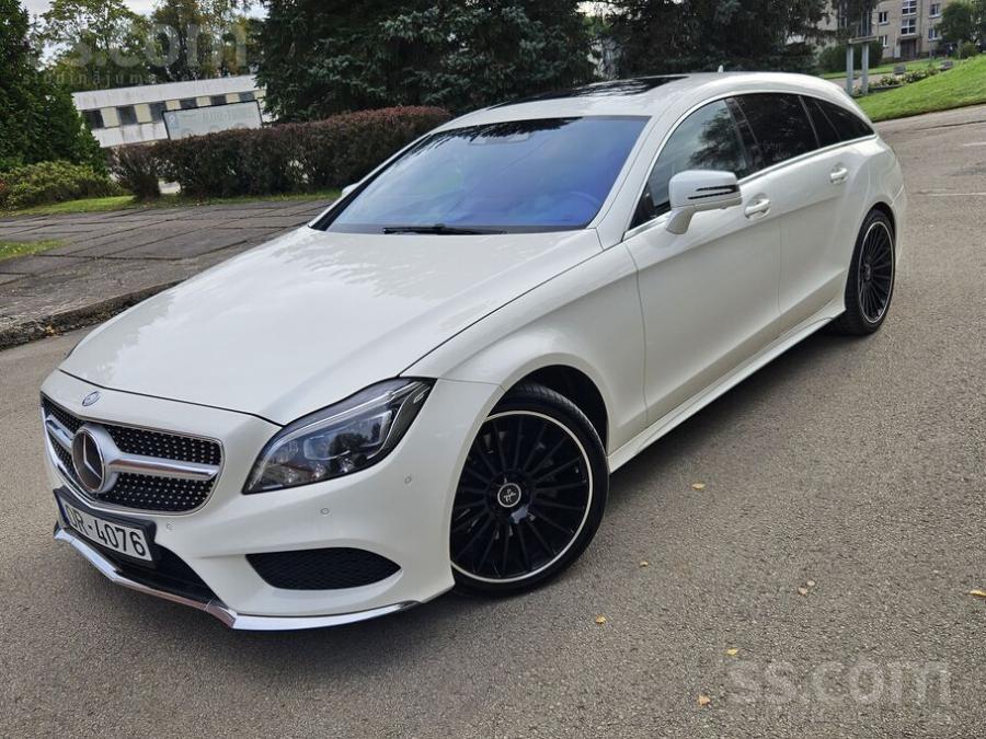 Balts Mercedes-Benz CLS 350 2015 Jēkabpils, ar dzinēja tilpumu 3.00 L un nobraukumu 235 tūkst. km par 17490 €, foto 1 vietnē AUTOMOTO.COM.LV
