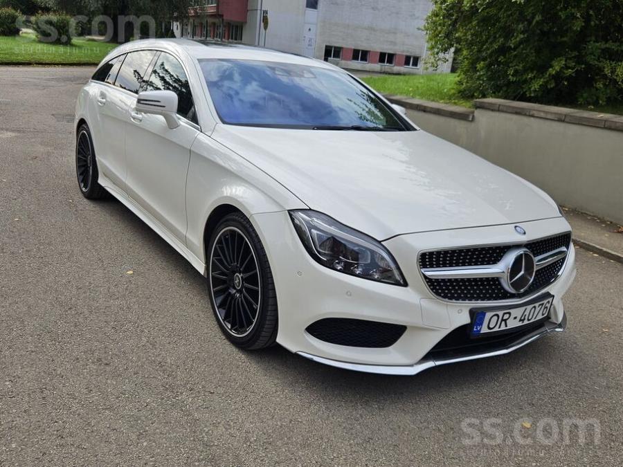Balts Mercedes-Benz CLS 350 2015 Jēkabpils, ar dzinēja tilpumu 3.00 L un nobraukumu 235 tūkst. km par 17490 €, foto 5 vietnē AUTOMOTO.COM.LV