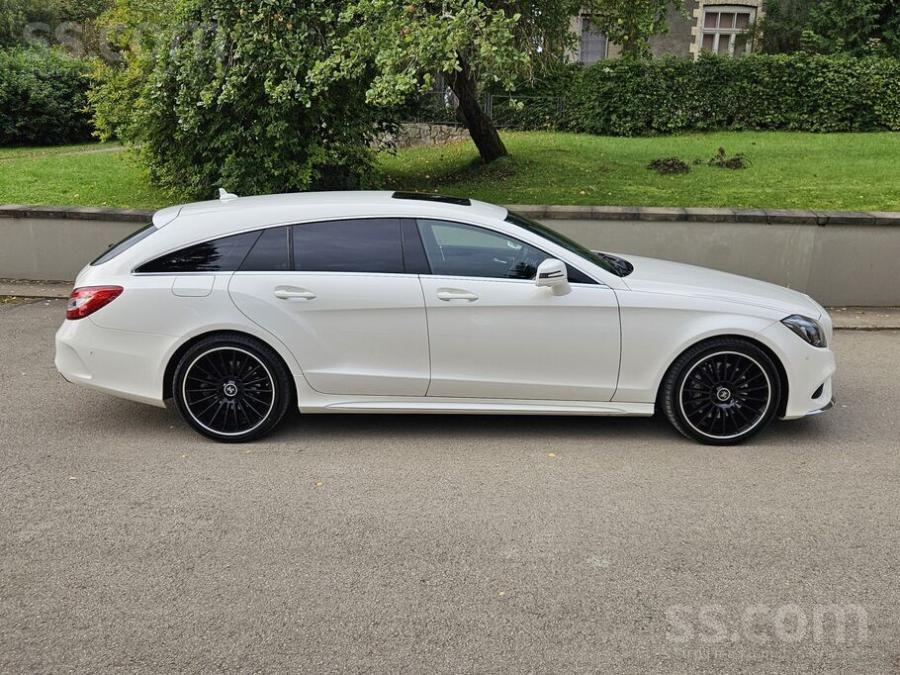 Balts Mercedes-Benz CLS 350 2015 Jēkabpils, ar dzinēja tilpumu 3.00 L un nobraukumu 235 tūkst. km par 17490 €, foto 7 vietnē AUTOMOTO.COM.LV