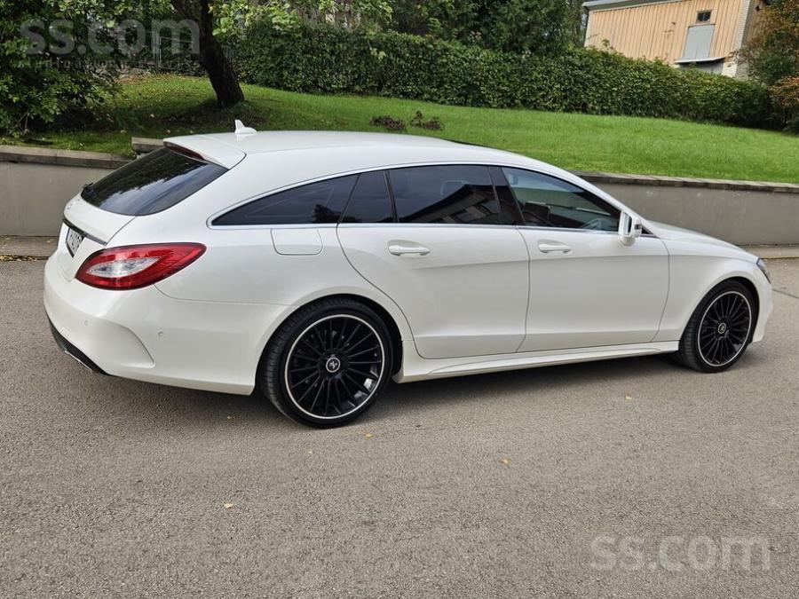 Balts Mercedes-Benz CLS 350 2015 Jēkabpils, ar dzinēja tilpumu 3.00 L un nobraukumu 235 tūkst. km par 17490 €, foto 8 vietnē AUTOMOTO.COM.LV