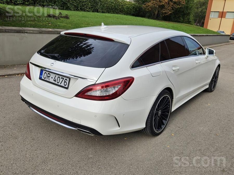Balts Mercedes-Benz CLS 350 2015 Jēkabpils, ar dzinēja tilpumu 3.00 L un nobraukumu 235 tūkst. km par 17490 €, foto 9 vietnē AUTOMOTO.COM.LV