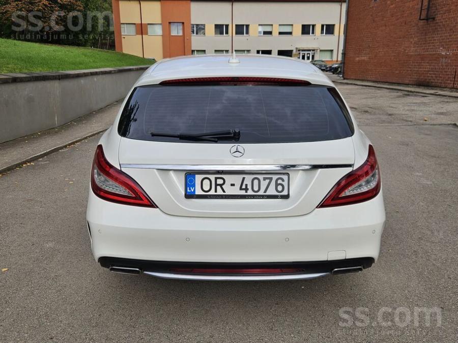 Balts Mercedes-Benz CLS 350 2015 Jēkabpils, ar dzinēja tilpumu 3.00 L un nobraukumu 235 tūkst. km par 17490 €, foto 10 vietnē AUTOMOTO.COM.LV