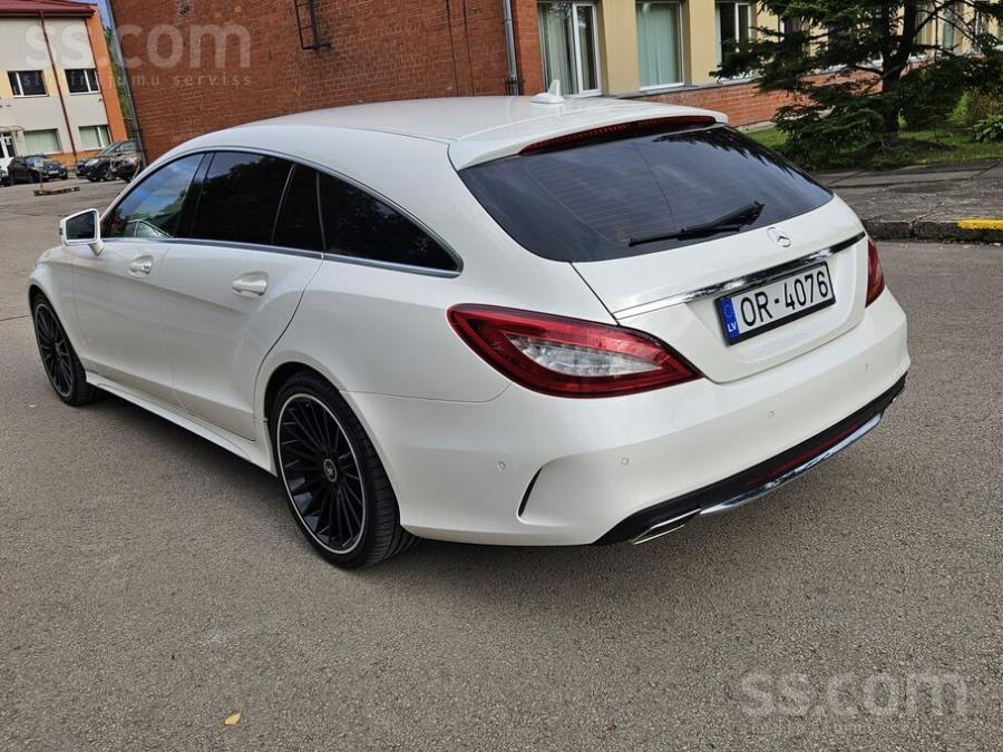 Balts Mercedes-Benz CLS 350 2015 Jēkabpils, ar dzinēja tilpumu 3.00 L un nobraukumu 235 tūkst. km par 17490 €, foto 11 vietnē AUTOMOTO.COM.LV