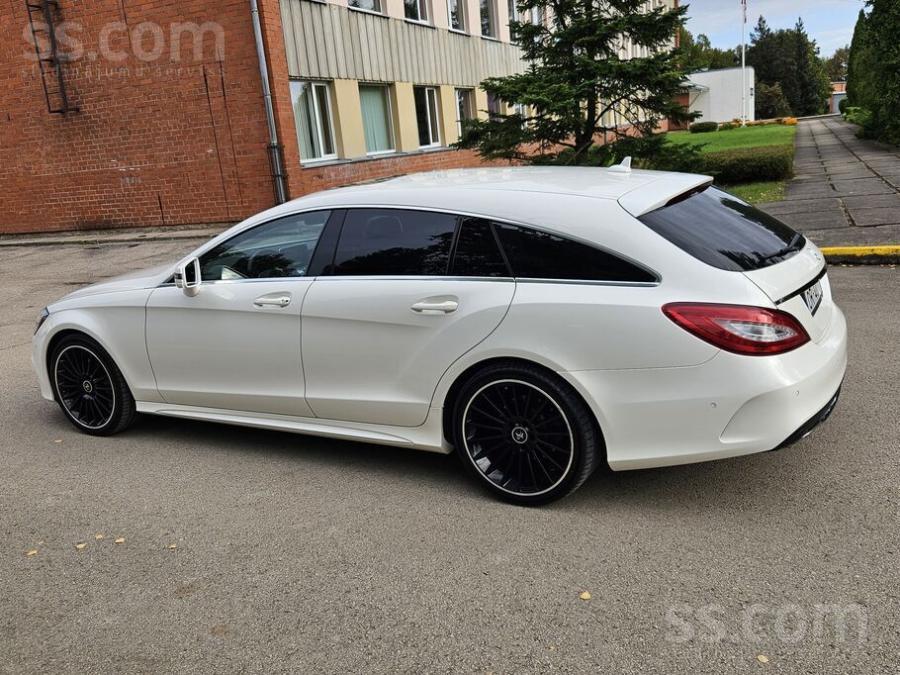 Balts Mercedes-Benz CLS 350 2015 Jēkabpils, ar dzinēja tilpumu 3.00 L un nobraukumu 235 tūkst. km par 17490 €, foto 12 vietnē AUTOMOTO.COM.LV
