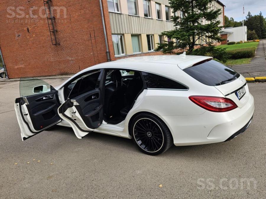 Balts Mercedes-Benz CLS 350 2015 Jēkabpils, ar dzinēja tilpumu 3.00 L un nobraukumu 235 tūkst. km par 17490 €, foto 16 vietnē AUTOMOTO.COM.LV