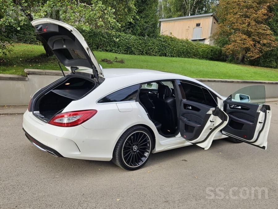 Balts Mercedes-Benz CLS 350 2015 Jēkabpils, ar dzinēja tilpumu 3.00 L un nobraukumu 235 tūkst. km par 17490 €, foto 21 vietnē AUTOMOTO.COM.LV
