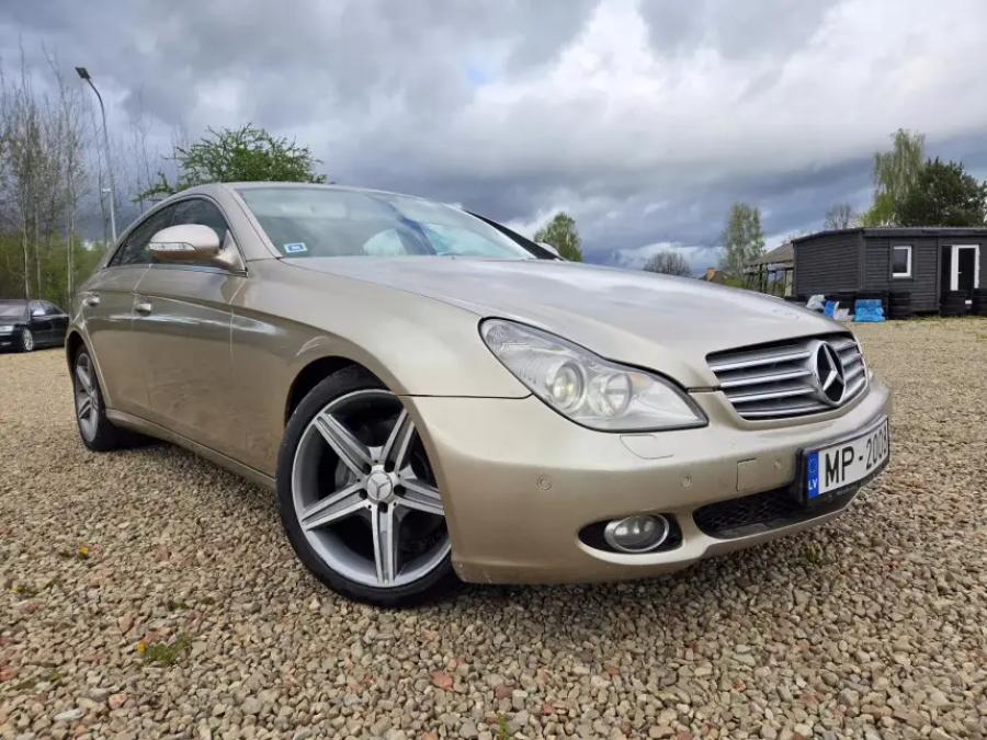 Желтый Мерседес ЦЛС 350 2005 в Елгава, объемом двигателя 3.50 л и пробегом 0 тыс. км за 4300 €, фото 4 на AUTOMOTO.COM.LV